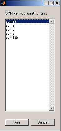 SPM switcher: Run different versions of SPM in one Matlab